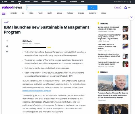 International Business Management Institute (IBMI) | Online Courses